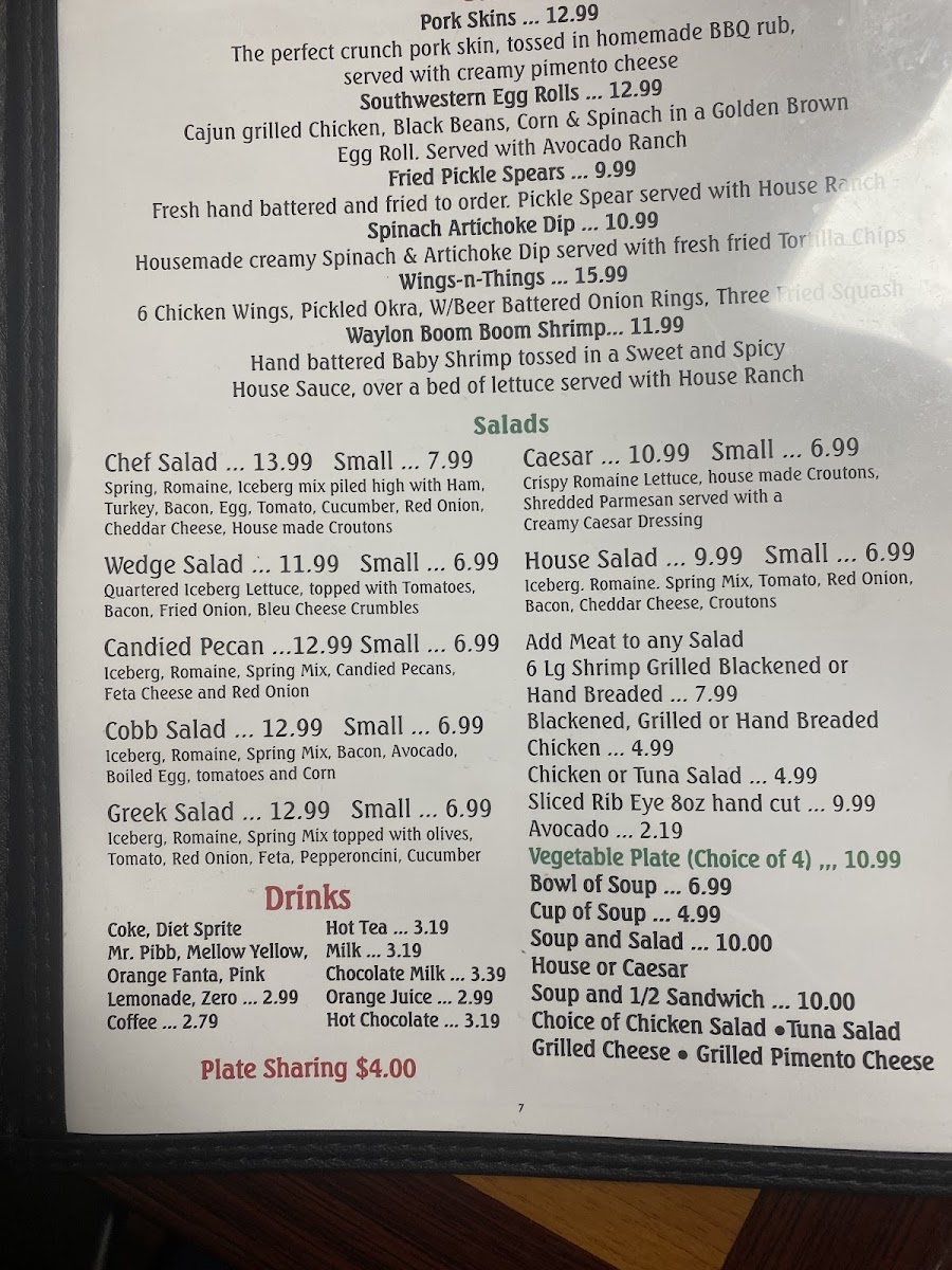 Waylon & Honey’S Southern Kitchen Menu (Latest Dishes & Updates 2026)